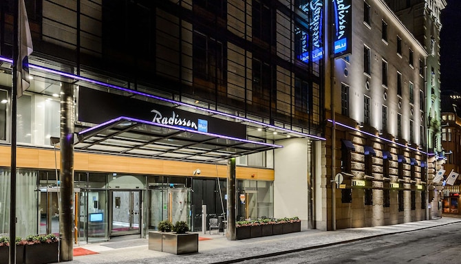 Radisson Blu Plaza Hotel in Helsinki City Center, Kluuvi District