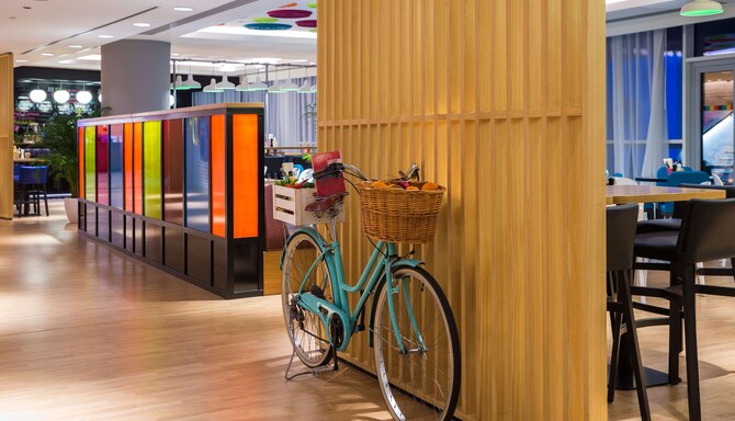 Live Inn Room, breakfast in Dubai Motor City | Park Inn Radisson