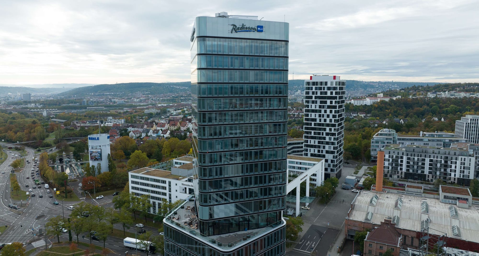 Experience Radisson Blu Hotel at Porsche Design Tower Stuttgart