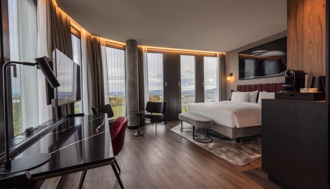 Experience Radisson Blu Hotel at Porsche Design Tower Stuttgart