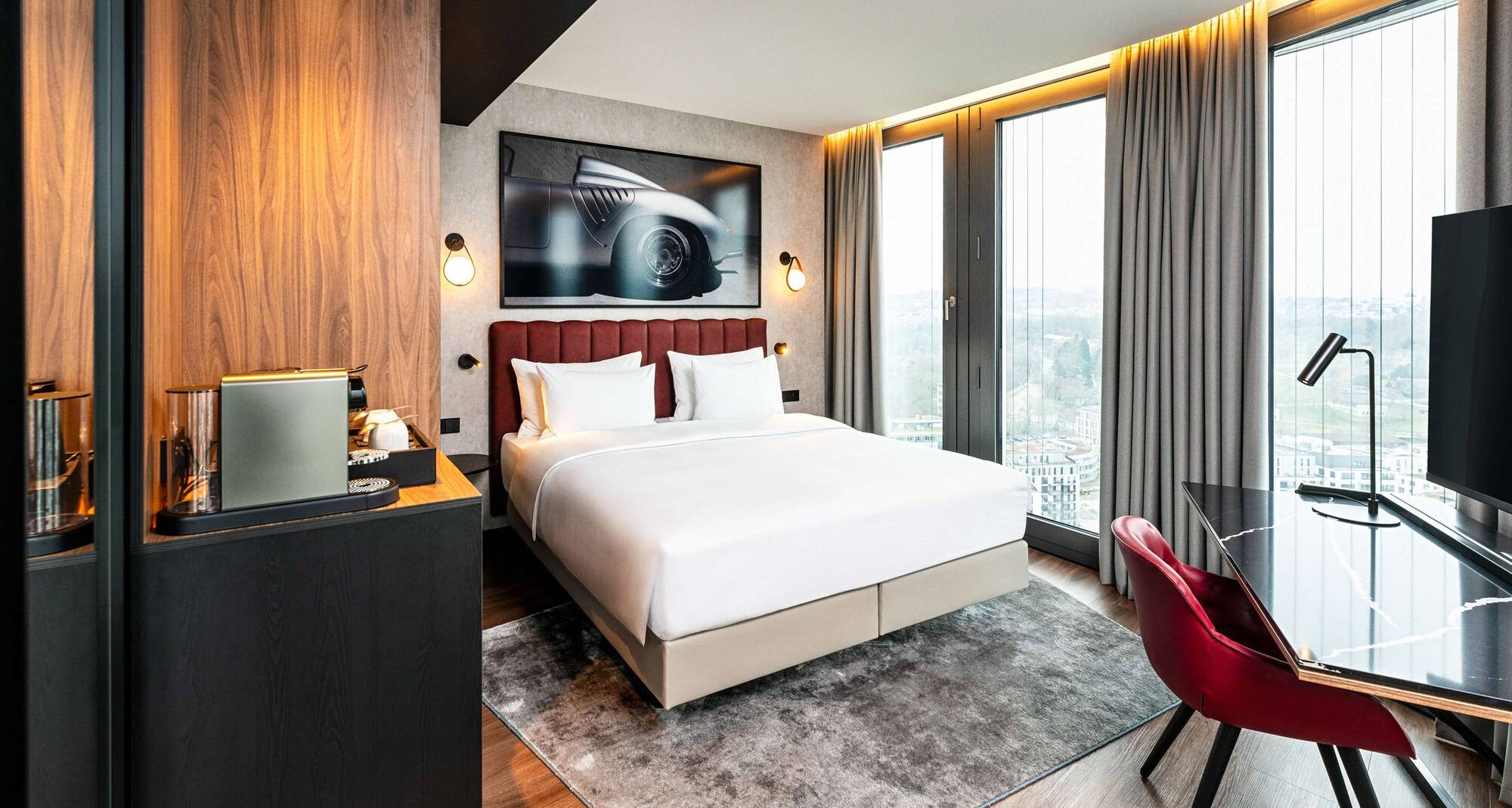 Radisson Blu Hotel at Porsche Design Tower Stuttgart - Corner Superior Room