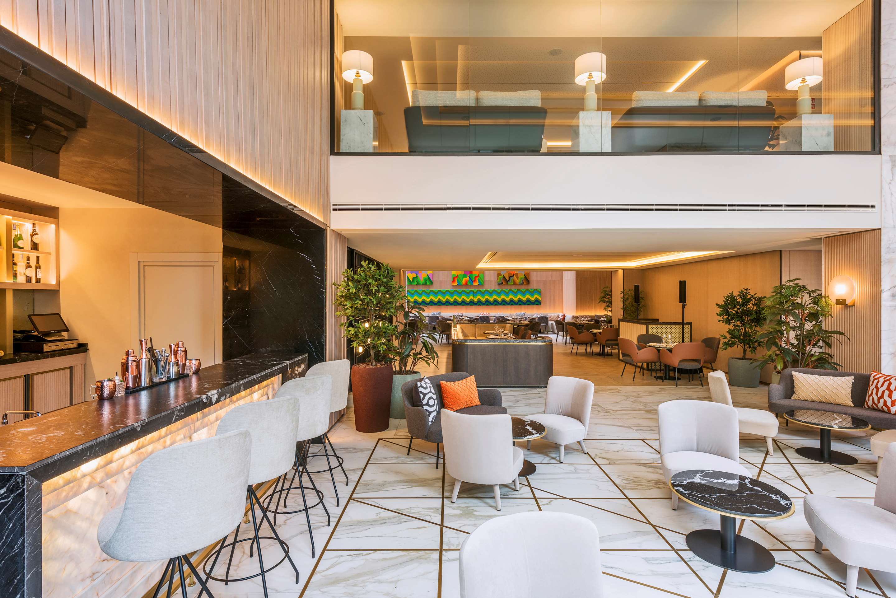 Unwind at our stylish and inviting Lobby Bar | Radisson Hotels