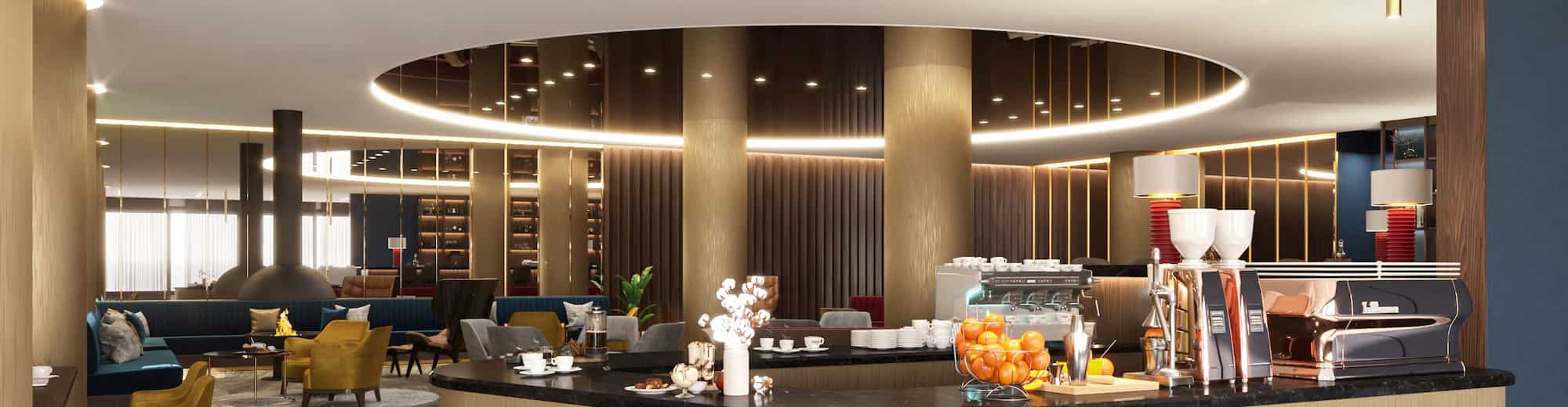 Lobby Lounge & Bar | Radisson Blu Hotel, Florence