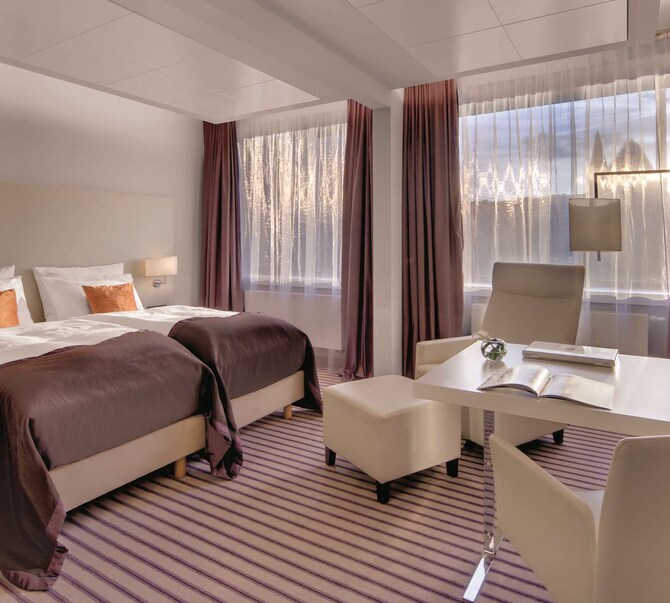 Leipzig accommodation - Hotel Rooms at Radisson Blu Hotel, Leipzig