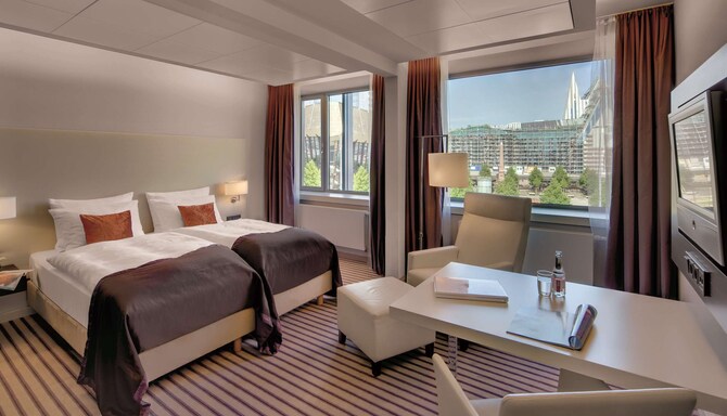 Leipzig accommodation - Hotel Rooms at Radisson Blu Hotel, Leipzig