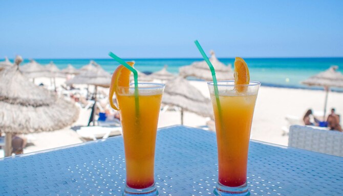 Bluwhite Beach Bar in Djerba | Radisson Hotels