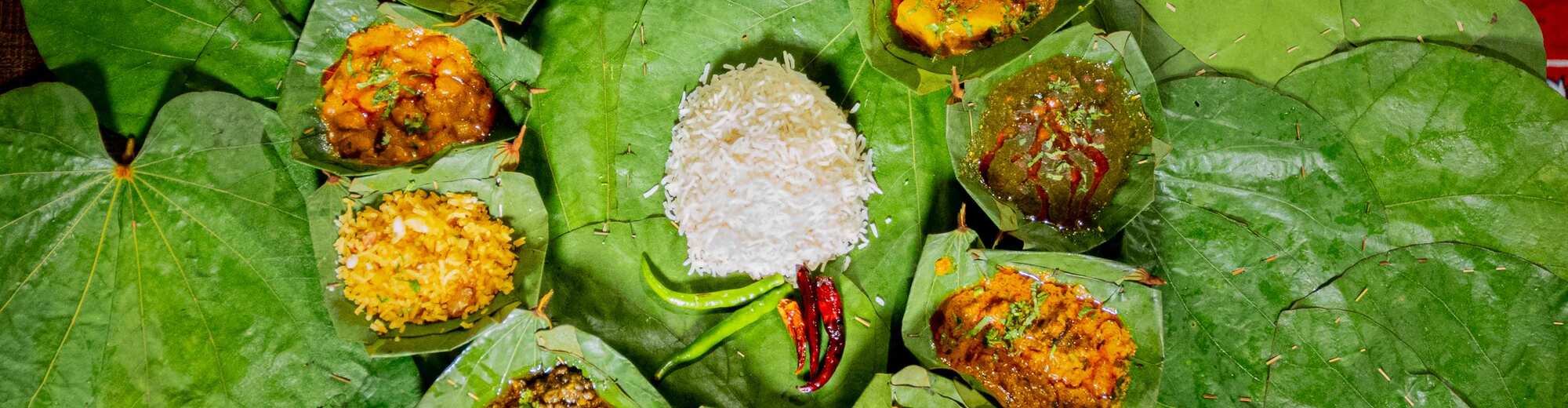 Traditional Himachali Dham Thali | Radisson Blu Resort Dharamshala