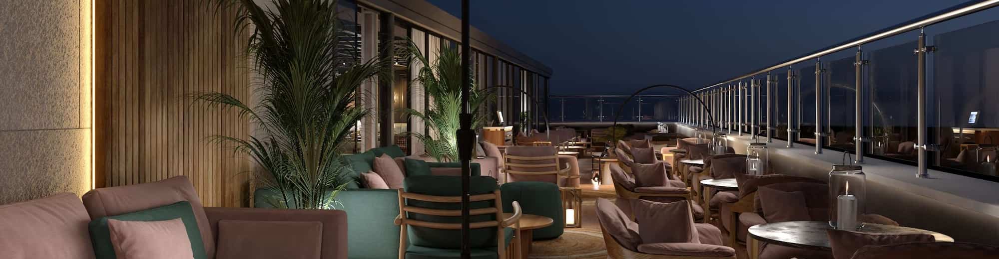 ISSEI Skybar & Restaurant | Radisson Collection Hotel, Basilica Budapest