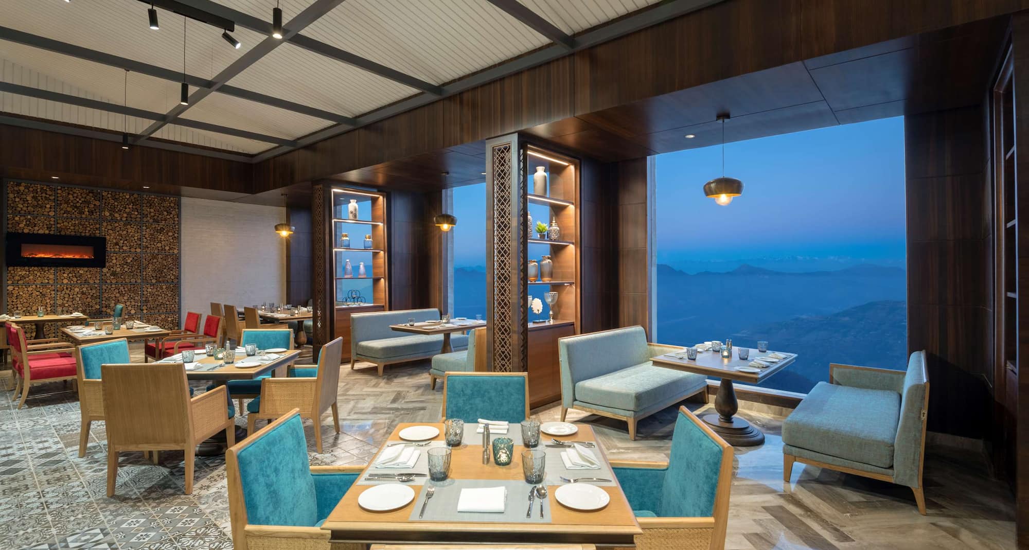 Dine at Alaya and enjoy mountain views | Radisson Hotel Kufri Shimla
