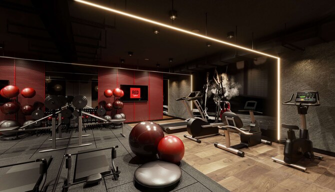 Fitness | Radisson RED Hotel & Radisson RED Apartments, Krakow