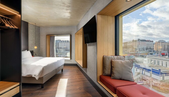 Stay at the Radisson RED Vienna near Schottenring | Radisson Hotels