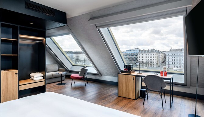 Stay at the Radisson RED Vienna near Schottenring | Radisson Hotels
