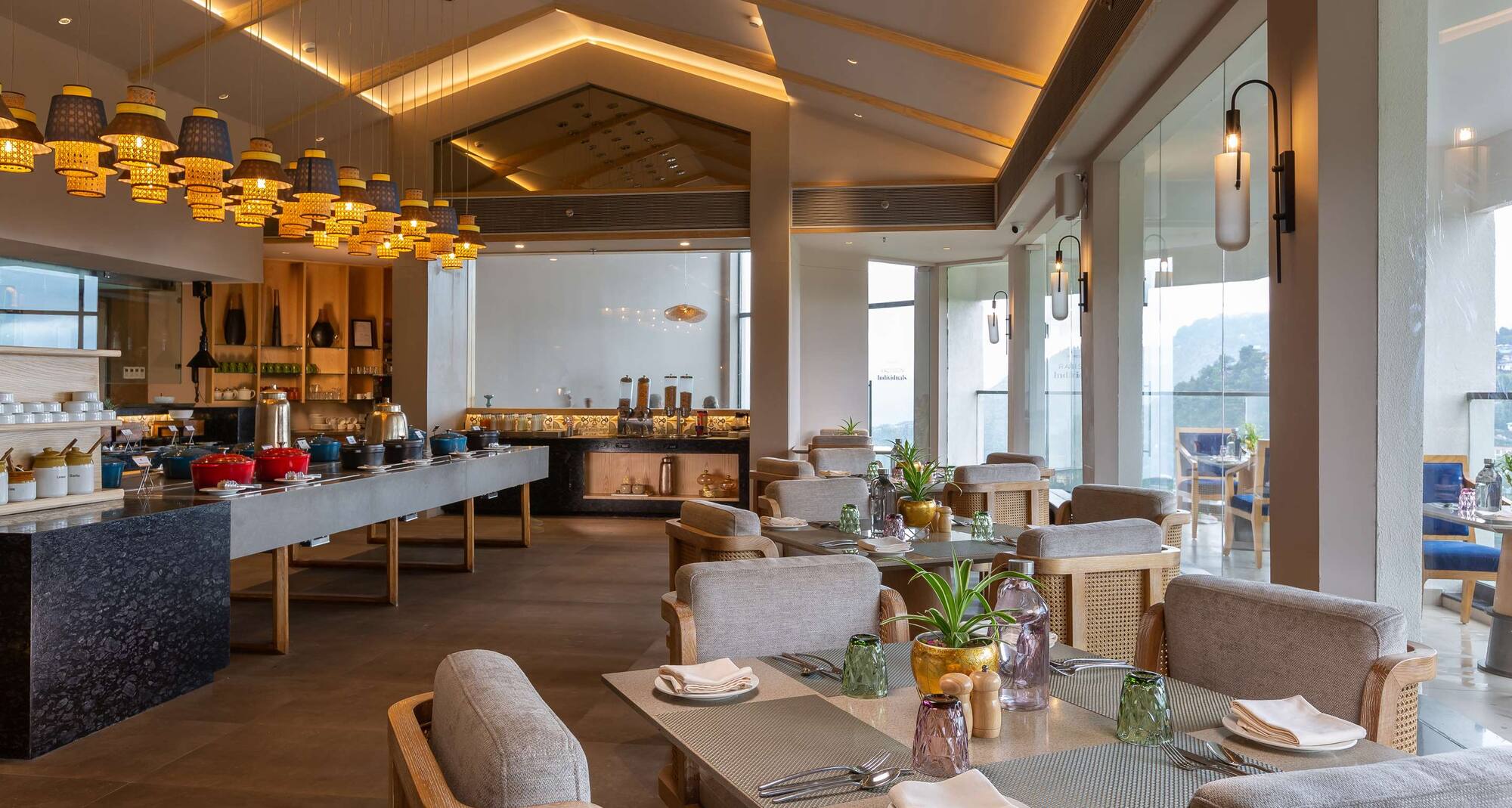 Multi-cuisine dining at The Rosemary in Mussoorie | Radisson Hotels